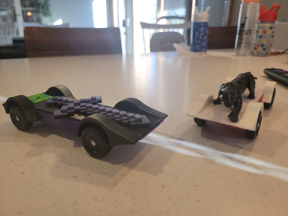 Kit de guardabarros y carrocería de una sola pieza para Pinewood Derby ...