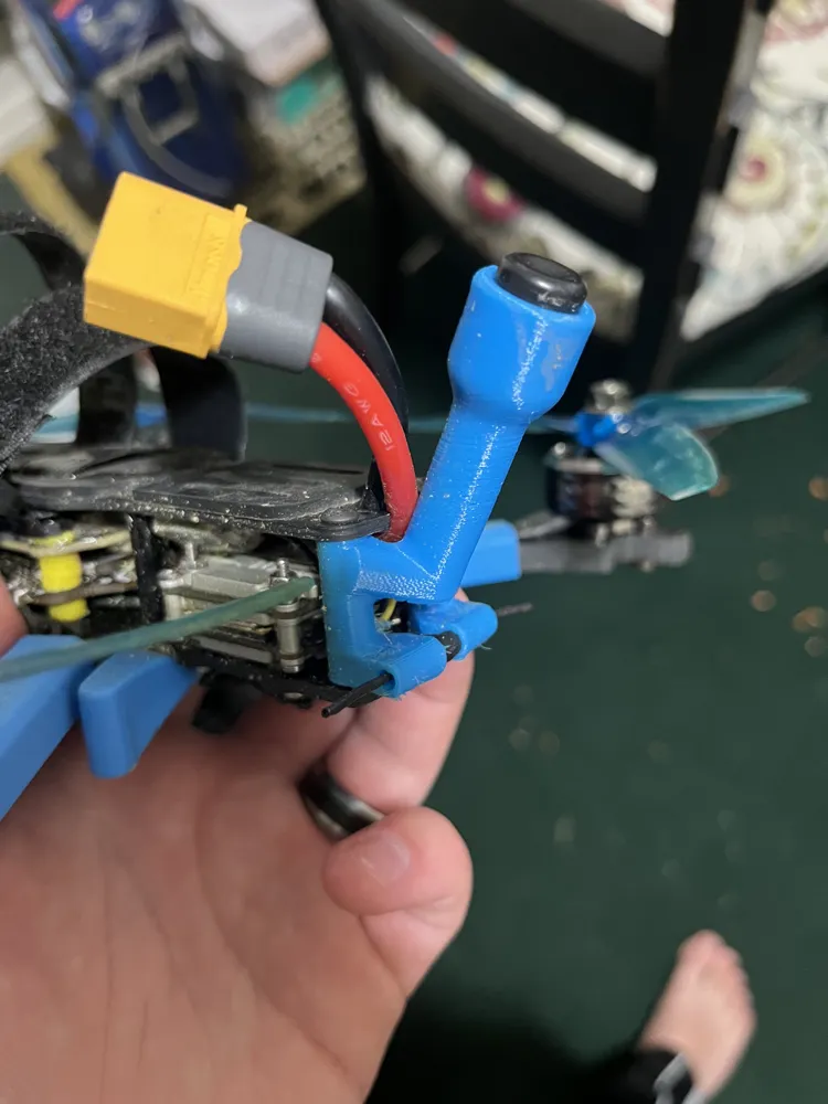 Caddx Vista Source One V5 Antenna Mount FPV Drone by Pegasus 3D ...