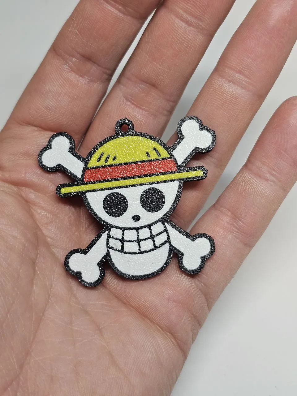 OnePiece keychain - logo various sizes - Free 3D Print Model - MakerWorld