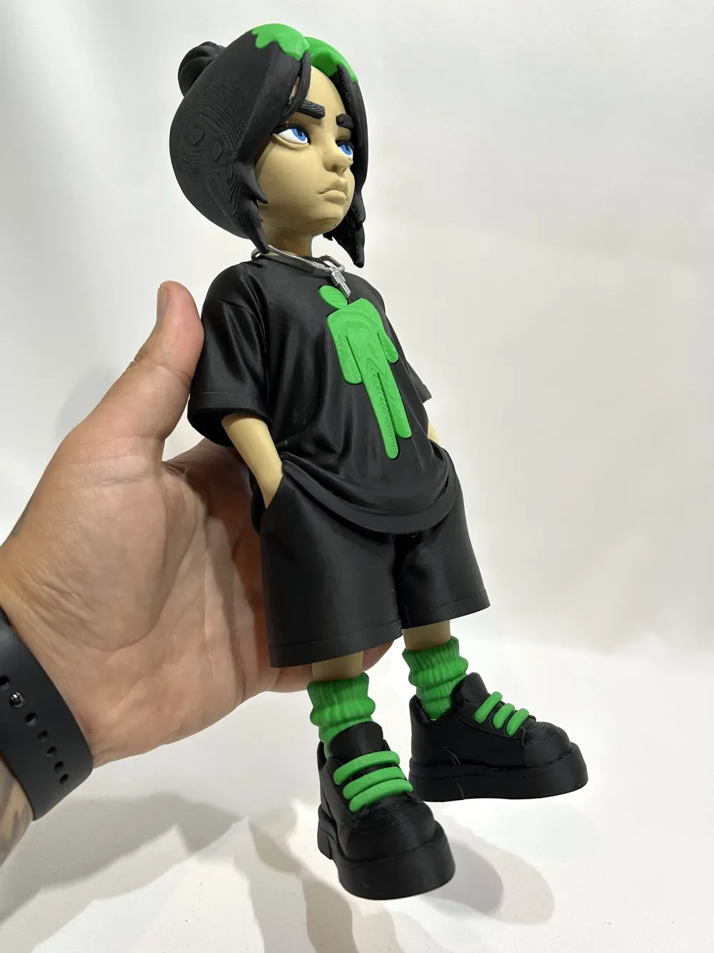 Billie eilish - No AMS - Free 3D Print Model - MakerWorld