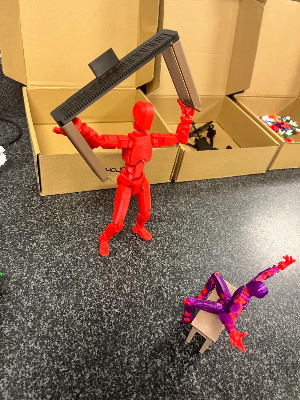 Dummy 13 Piano/Keyboard with Bench by Trazelman MakerWorld: Download ...