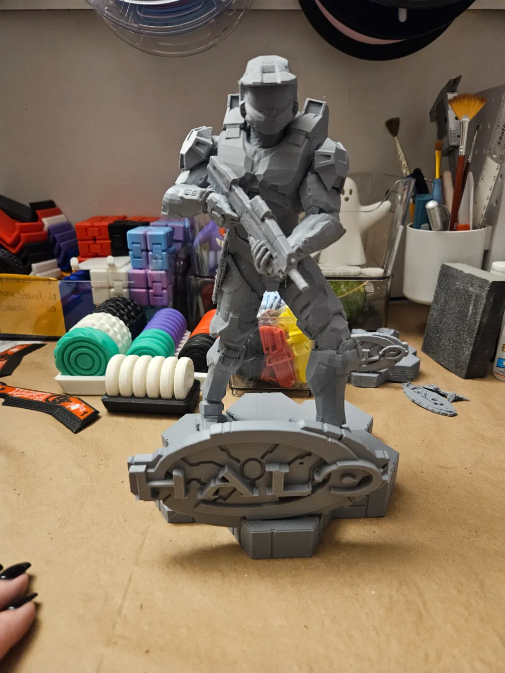 Armed Master Chief Remixed by Fleisha - MakerWorld