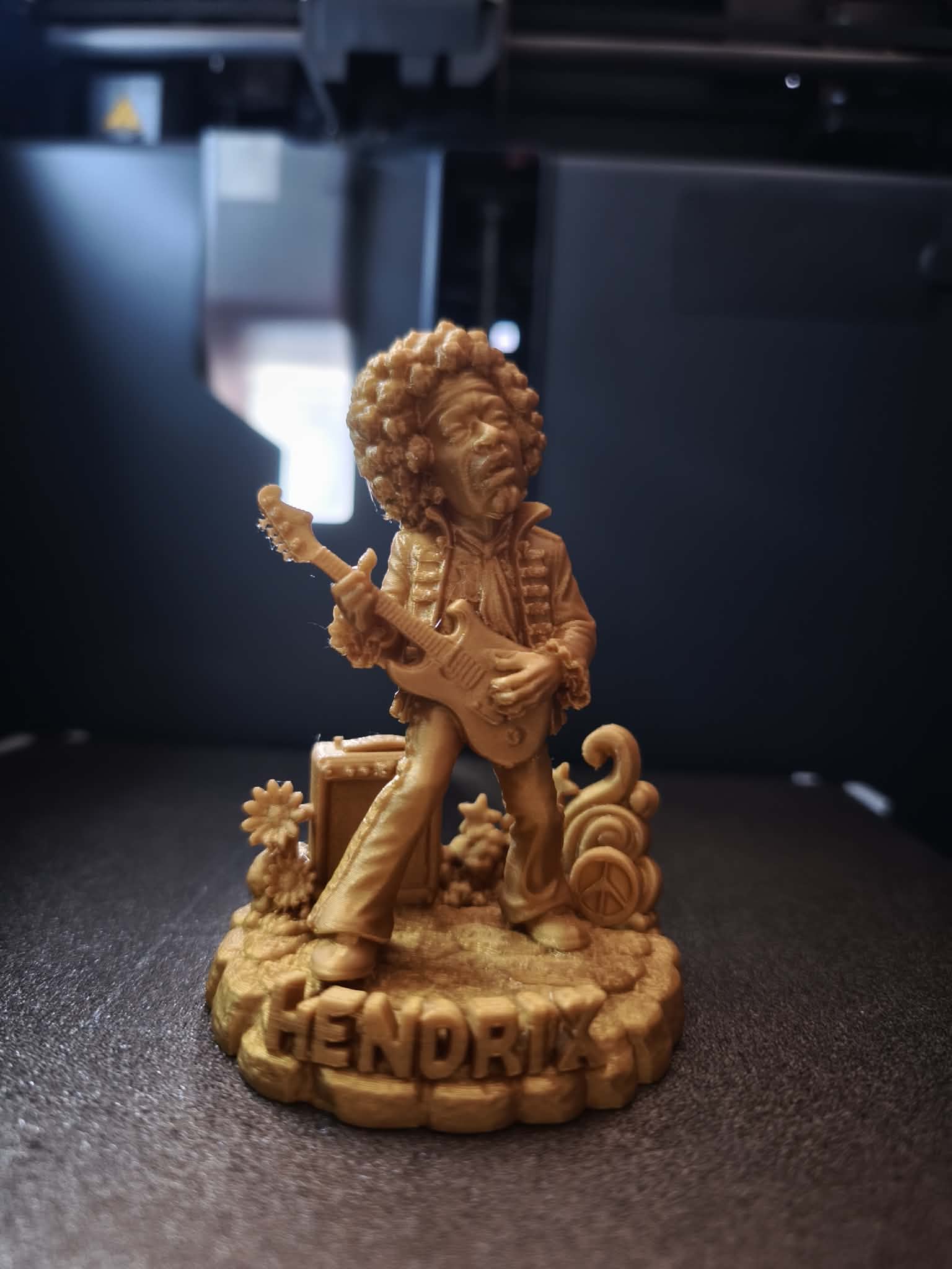 Hendrix – Serie Leyendas del Rock - Modelo de impresión 3D gratuito ...