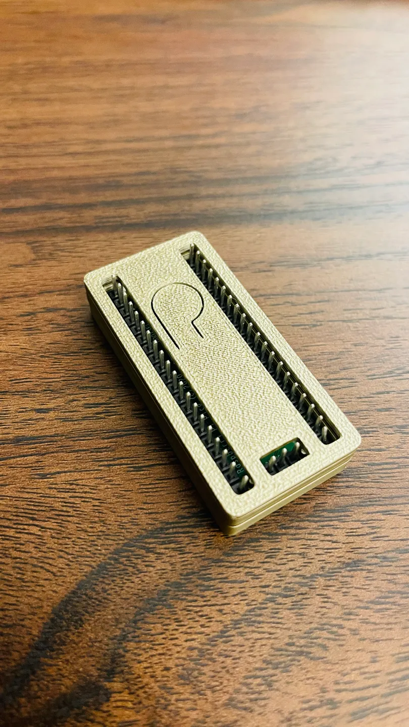 Raspberry Pi Pico Case with Cutouts Remixed by loafer_coyote - MakerWorld