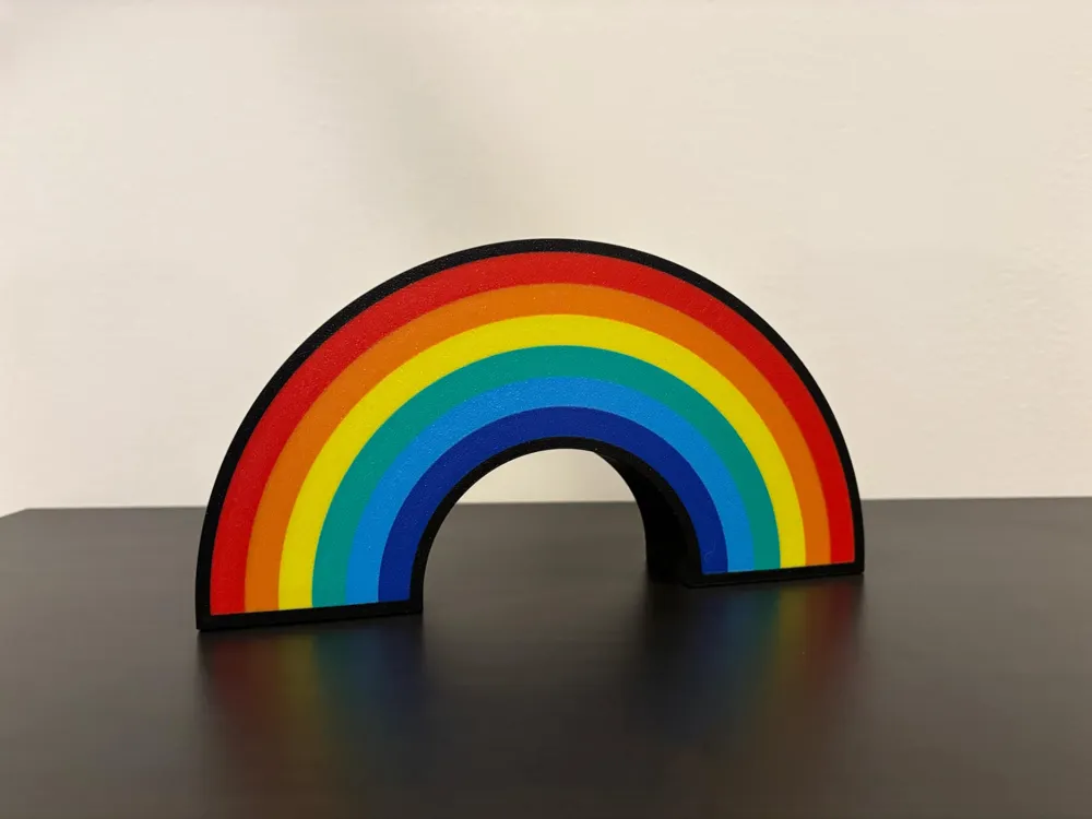 Full rainbow lightbox by Tinker Link MakerWorld: Download Free 3D Models