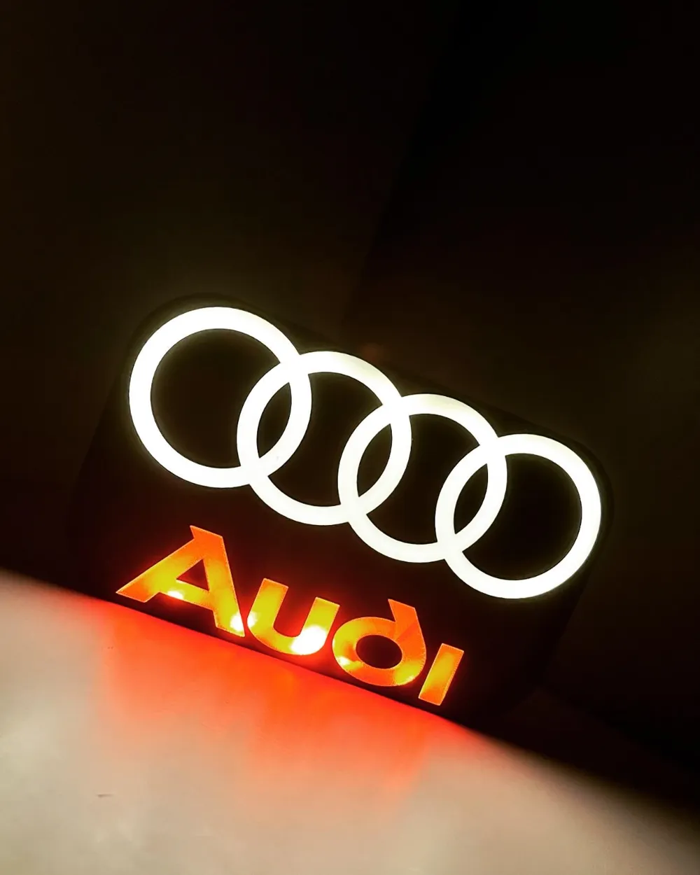 AUDI LOGO LIGHTBOX by MICHAL_3Dtisk - MakerWorld