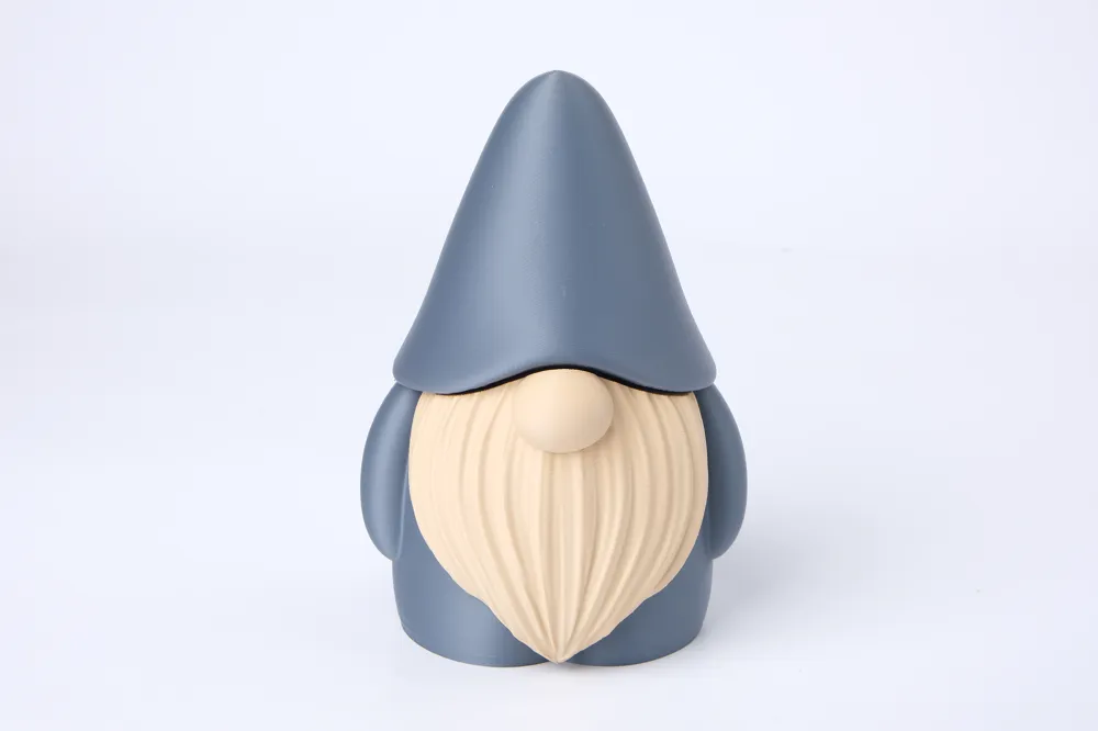 Cozy Gnome Figurine - Adorable Desk Decor - Free 3D Print Model ...