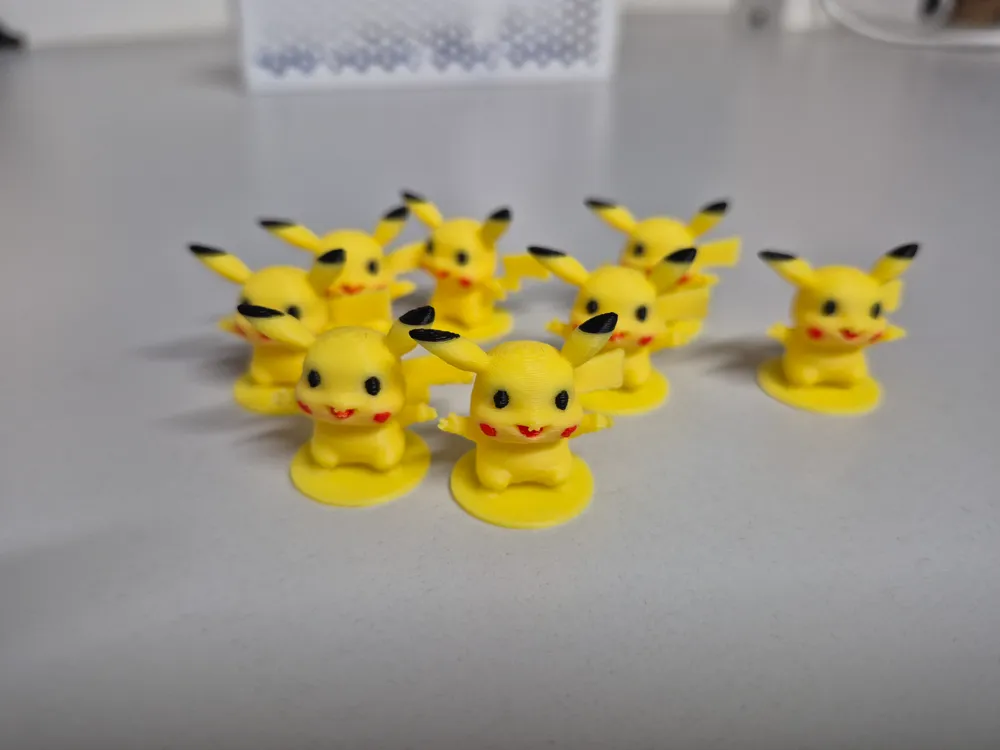 Pikachu Miniature by xmanuel - MakerWorld