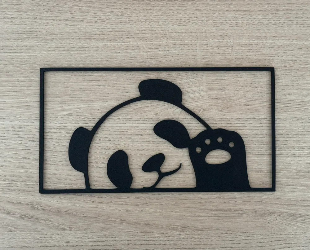 Panda frame by Babylone - MakerWorld