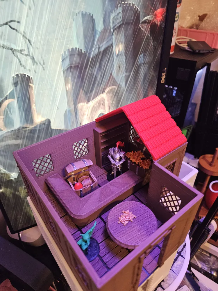 D&D Cottage Building Stacker Terrain Set by Michael.Mkii MakerWorld ...