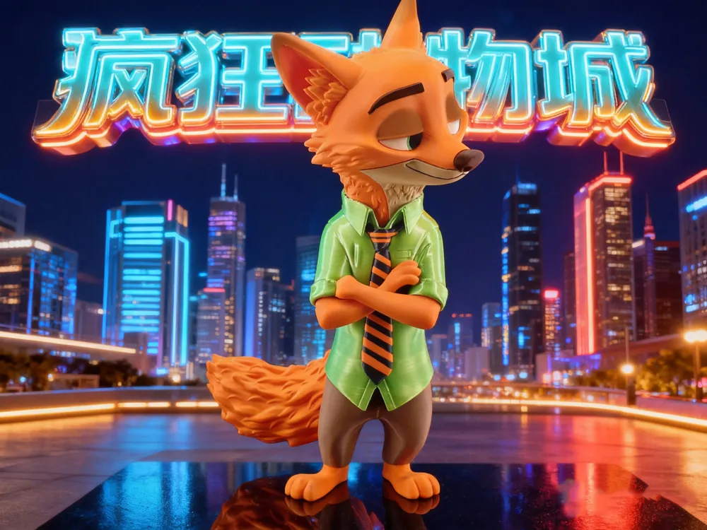 Zootopia Nick el Zorro Judy Disney piezas totalmente separadas sin ...