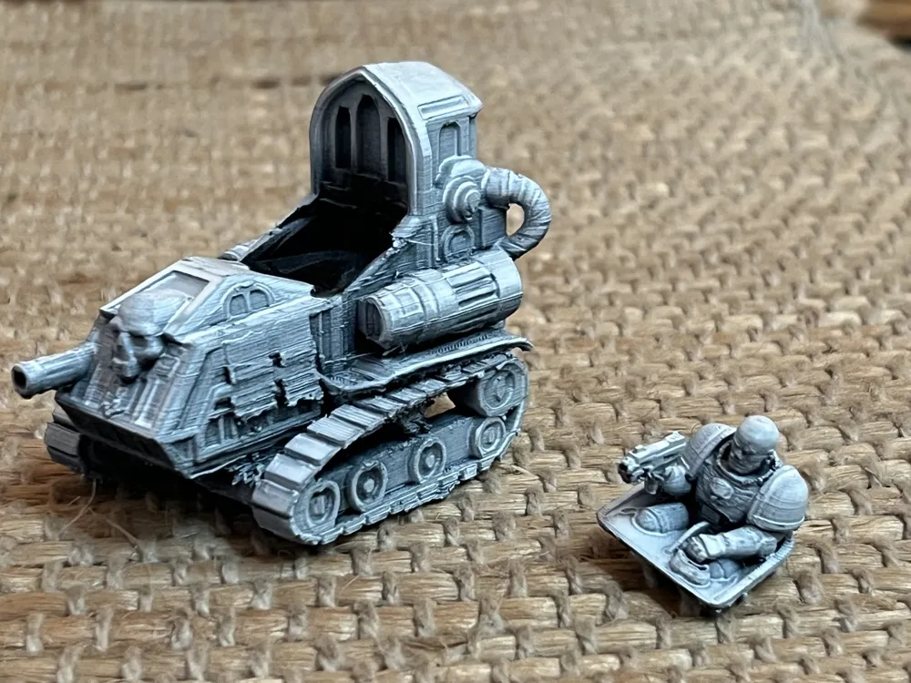 Warhamer tank dnd - Free 3D Print Model - MakerWorld