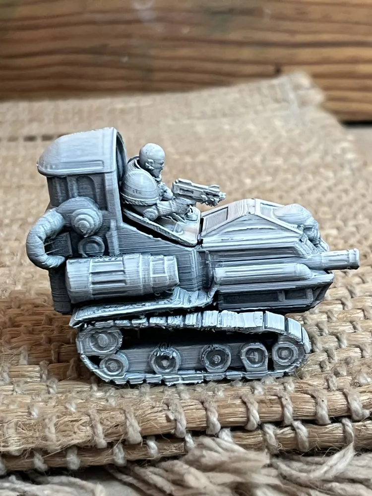 Warhamer tank dnd - Free 3D Print Model - MakerWorld