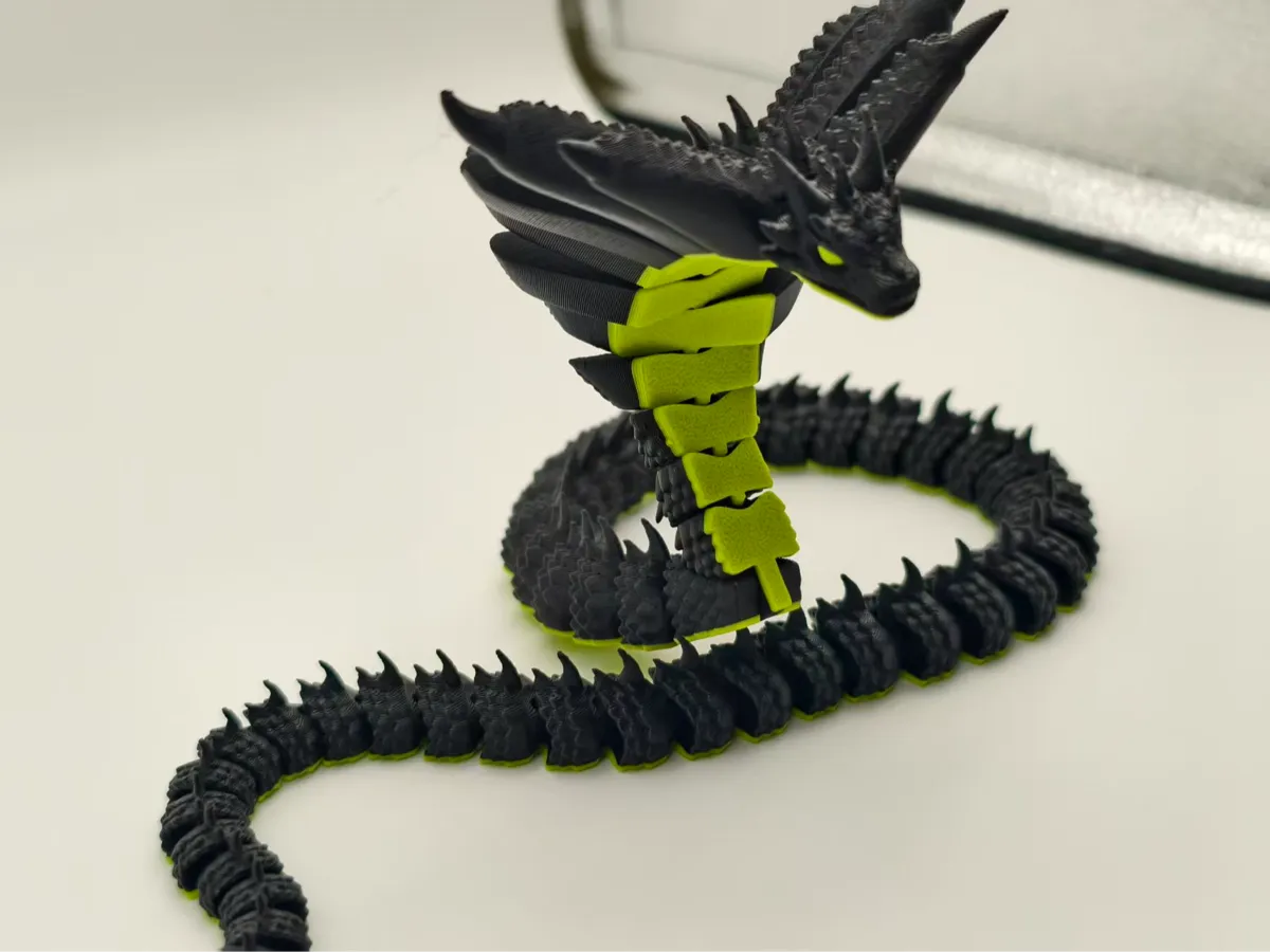 Zhu Xian, Black Water Mysterious Snake, no supports, can stand upright ...