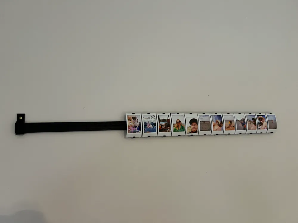 Instax mini photo holder for wall - Free 3D Print Model - MakerWorld