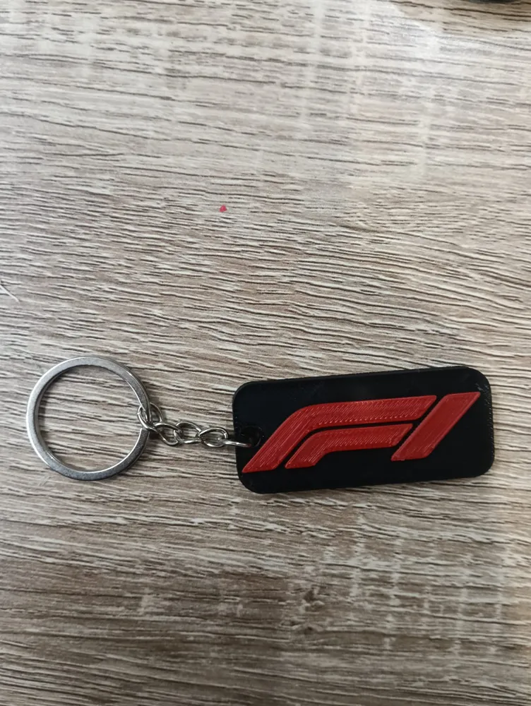 F1 Keychain - Free 3D Print Model - MakerWorld