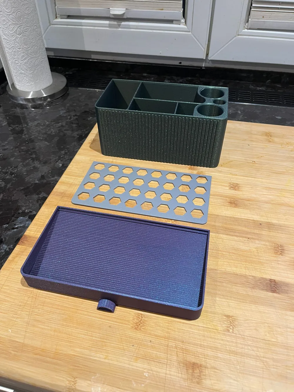 Multifunctional 3D Printed Kitchen Organizer - Free 3D Print Model ...