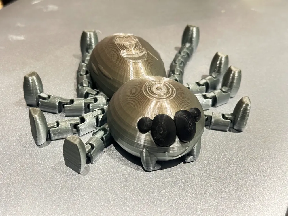 Articulated Jumping Spider Spood by Sudz - MakerWorld