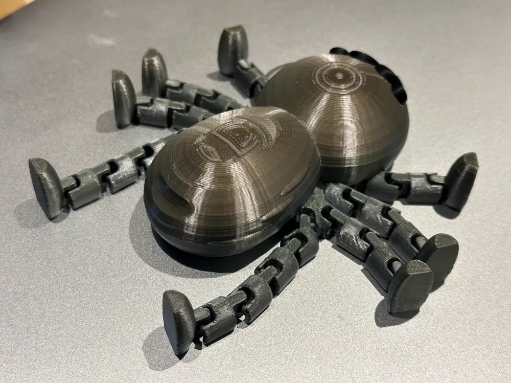 Articulated Jumping Spider Spood by Sudz MakerWorld: Download Free 3D ...