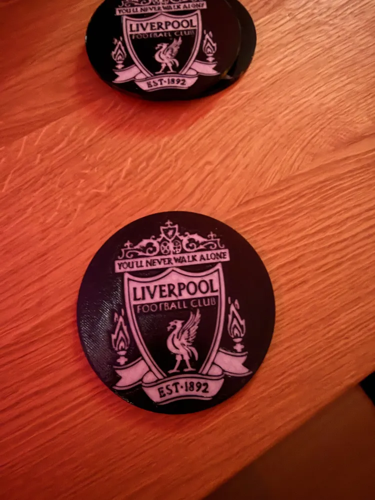 LFC Liverpool Coaster - Free 3D Print Model - MakerWorld