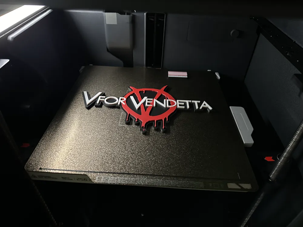 V for Vendetta Logo by BadAnvil - MakerWorld