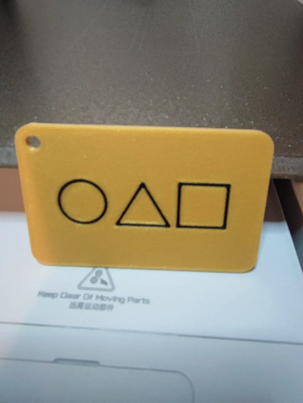 Squid game invitation card by Chibs - MakerWorld