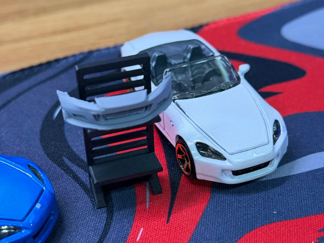 (0.2mm) 1:64 S2000 Bumper display Hotwheels - Free 3D Print Model ...