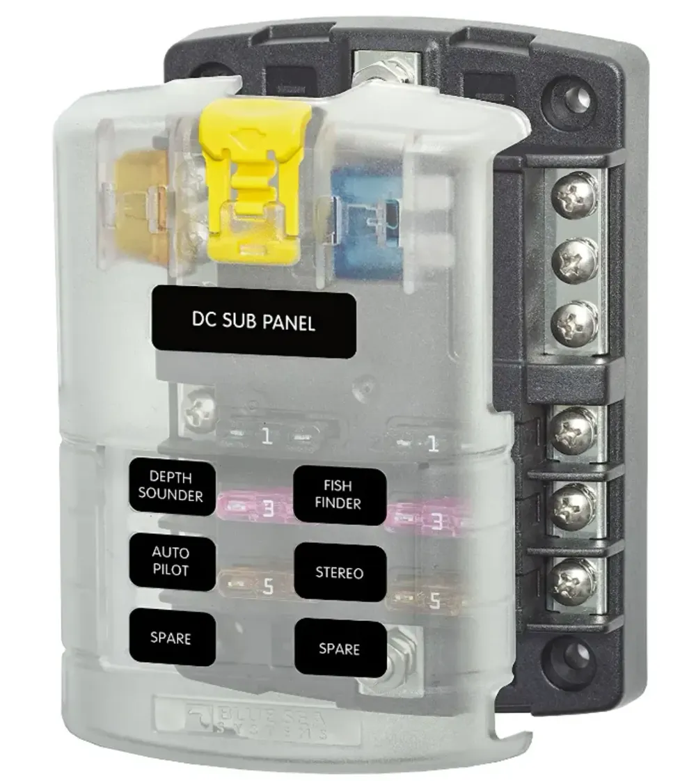 3rd gen Tacoma Blue Sea Systems fuse block mount by Distilled ...