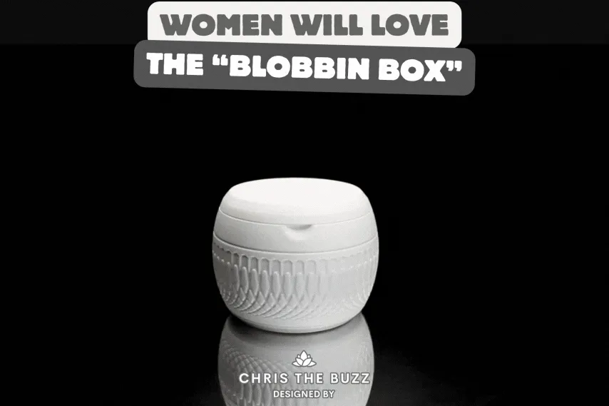 "Blobbin Box" – The Curvy Queen of Storage - Free 3D Print Model ...