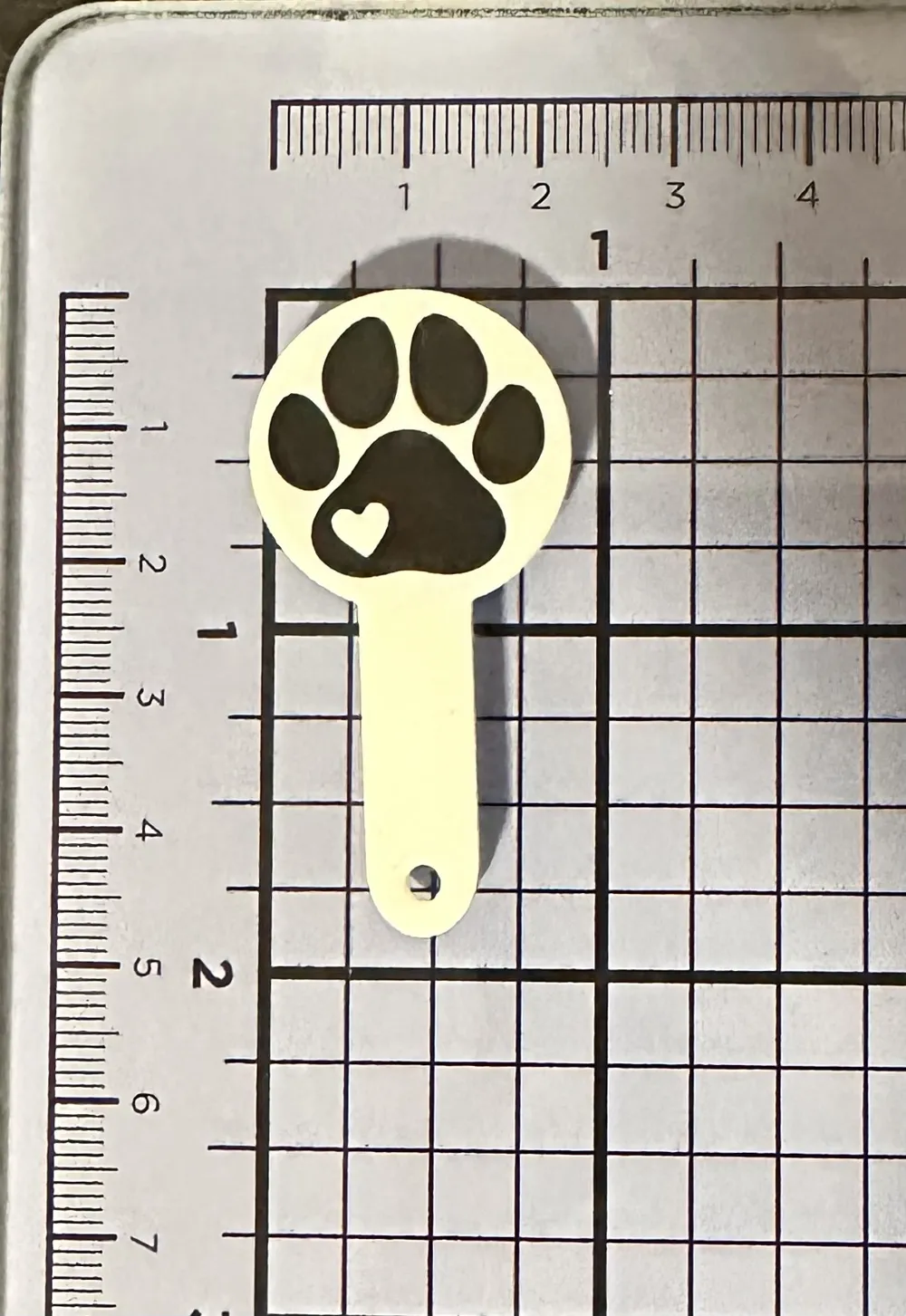 Shopping Cart Chip Paw Keychain - Free 3D Print Model - MakerWorld