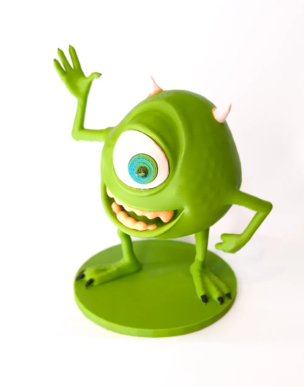 Mike Wazowski from Monster Inc. - Multipart - Free 3D Print Model ...
