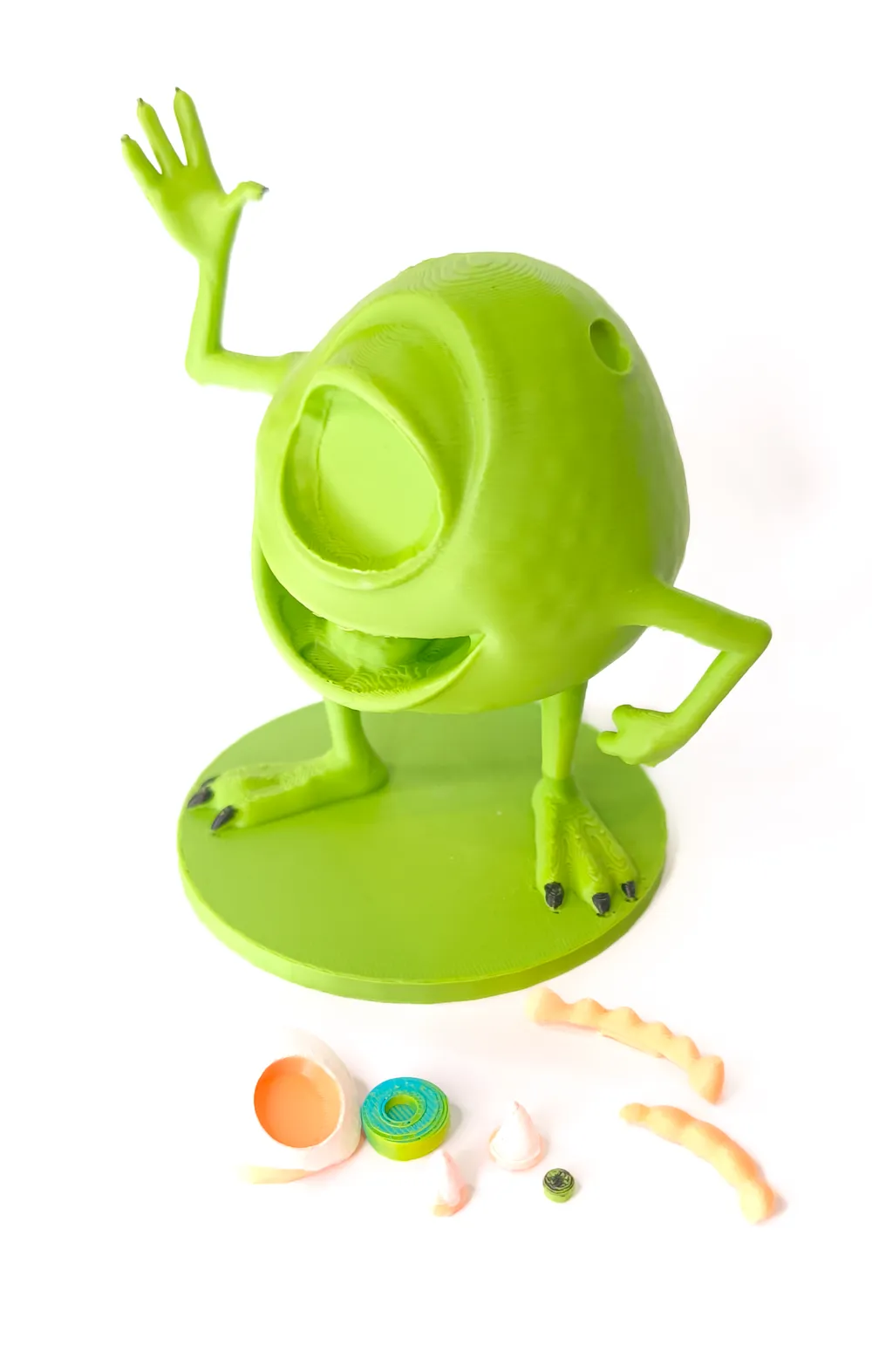 Mike Wazowski from Monster Inc. - Multipart - Free 3D Print Model ...