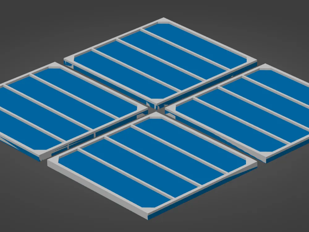 Solar Panel Coasters by FelixS - MakerWorld