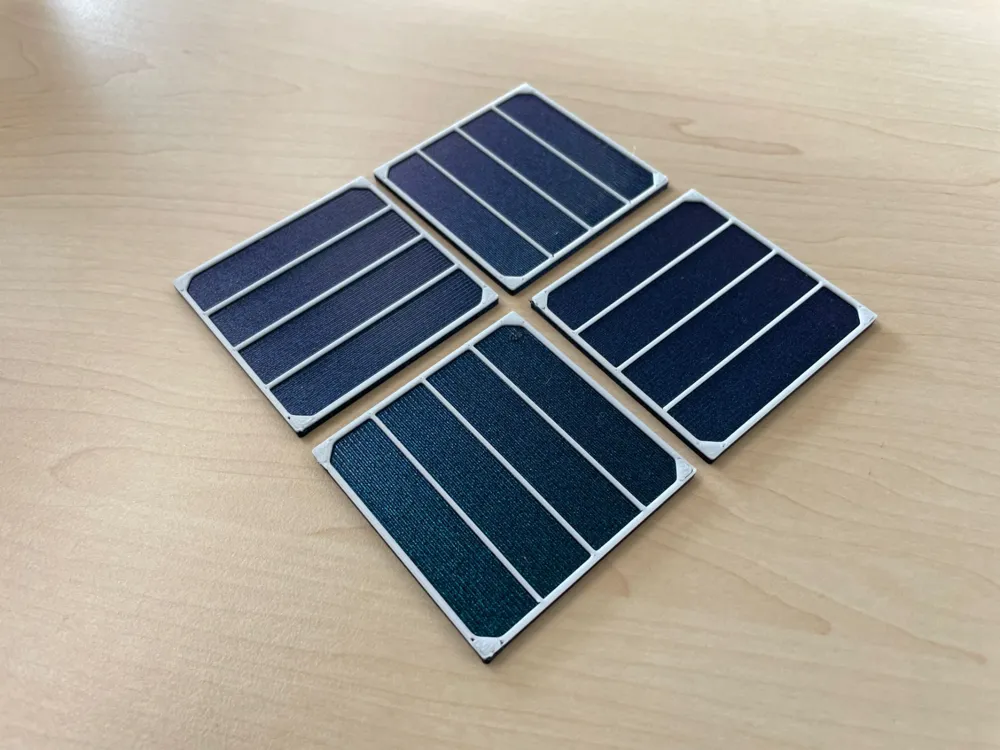 Solar Panel Coasters - Free 3D Print Model - MakerWorld