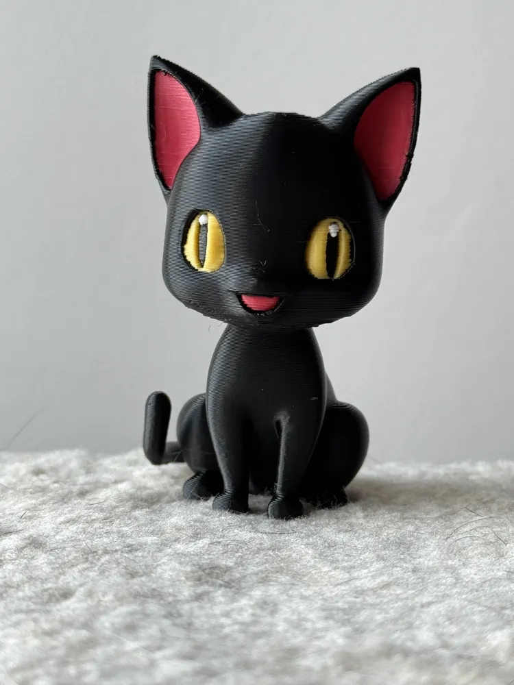 Shadow Cat - The black kitten by Anthony MakerWorld: Download Free 3D ...