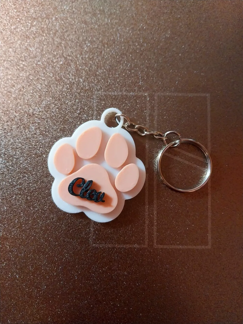 PAW KEYCHAIN - Free 3D Print Model - MakerWorld