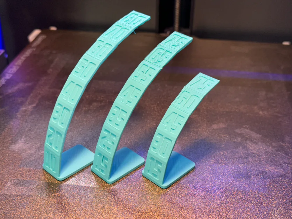 Ultimate Overhang Test - X1C P1P P1S A1 by 3DinPlastic MakerWorld ...