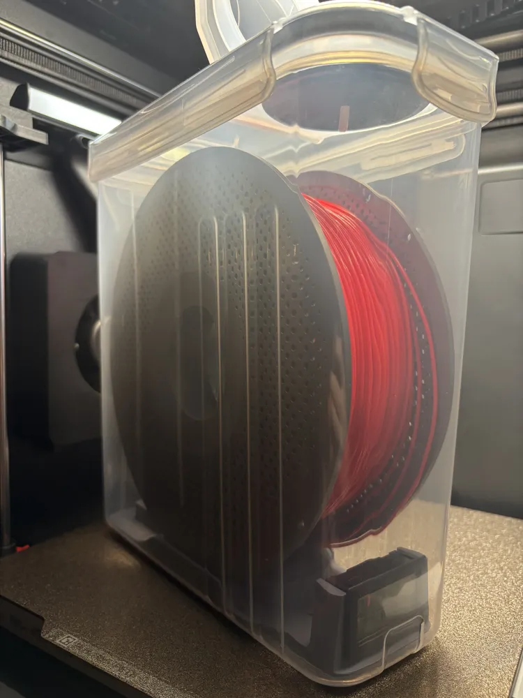 Cereal/Filament Container PTFE Passthrough - Free 3D Print Model ...