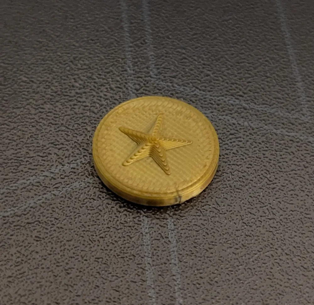 Star coin - Free 3D Print Model - MakerWorld
