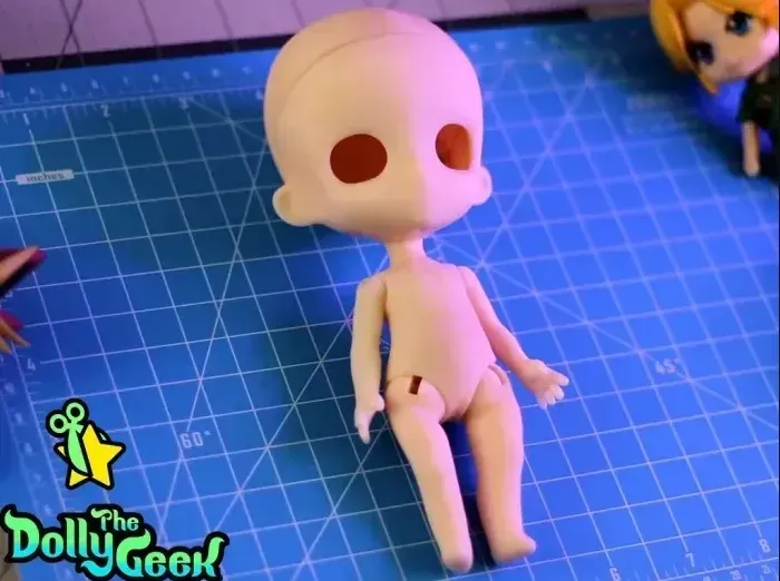 BJD doll body and stand by user_746216351 MakerWorld: Download Free 3D ...