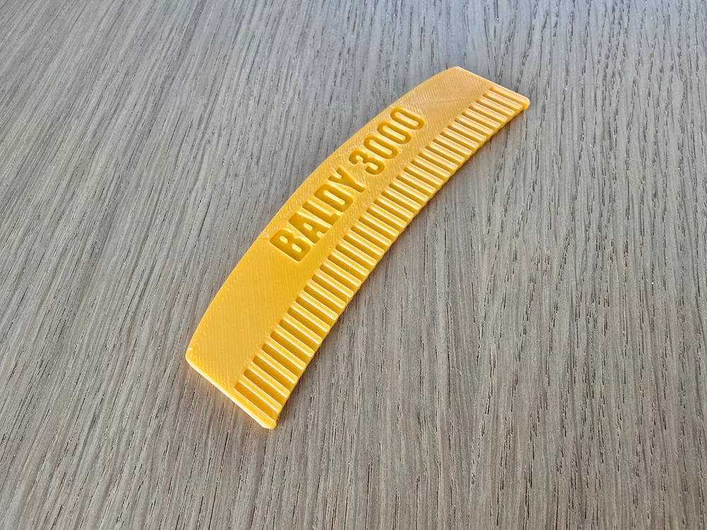Baldy 3000 Comb for Bald Heads | Bald Head by Beo666 - MakerWorld