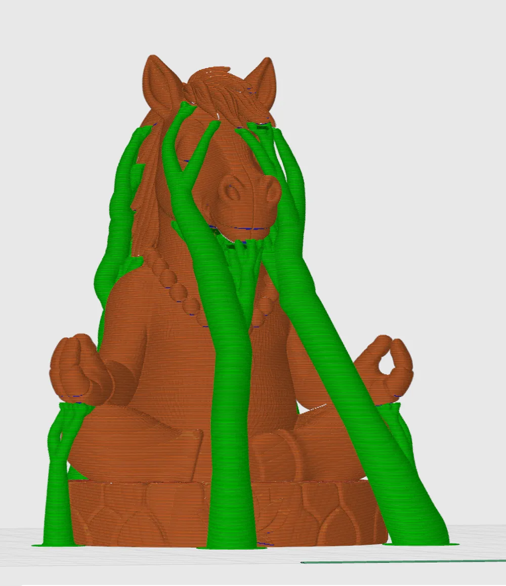 ZEN HORSE - Master of harmony - Free 3D Print Model - MakerWorld