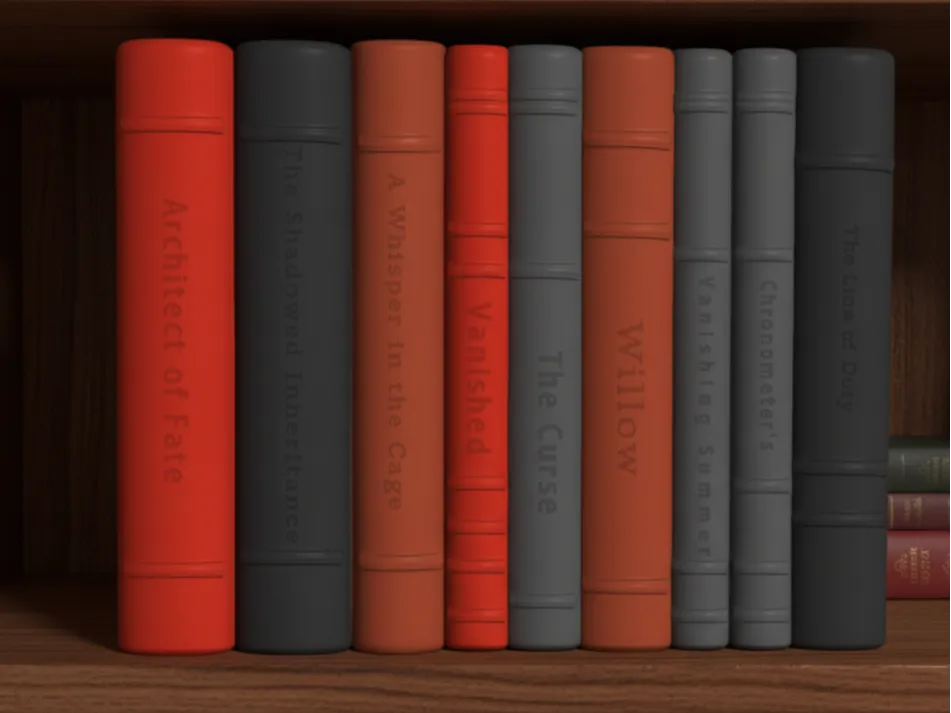stack of books for interior design by Ippo MakerWorld: Download Free 3D ...