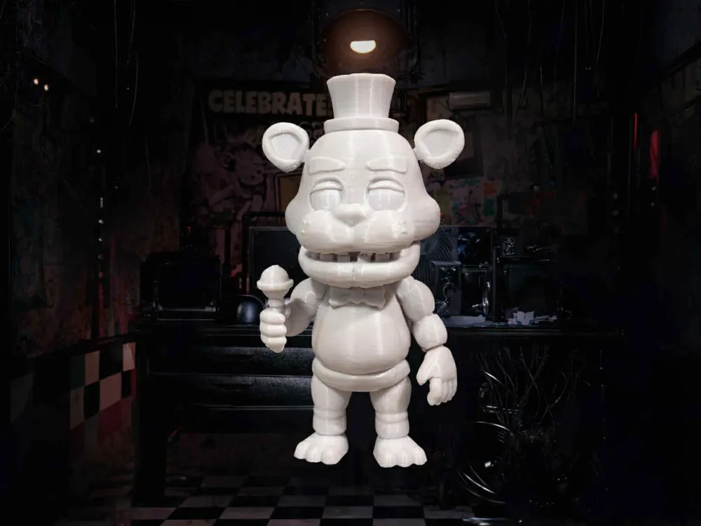 Freddy Fazbear with Five Nights at Freddy's.. - Free 3D Print Model ...