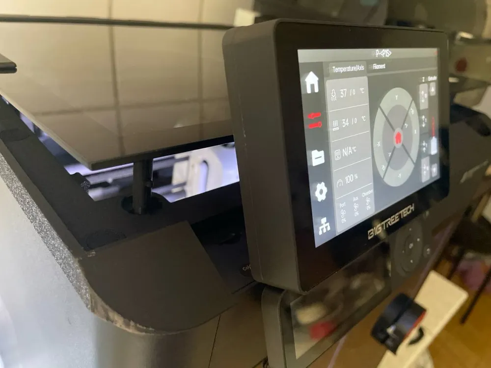 Panda Touch cutout for Hinged Glass Cover - P1S Remixed by Ursulik ...