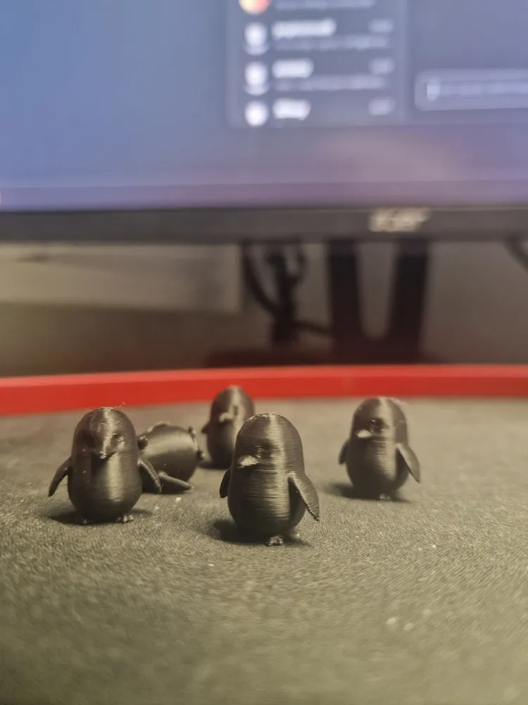 Mini Penguin Fidget - Micro Zoo - Free 3D Print Model - MakerWorld