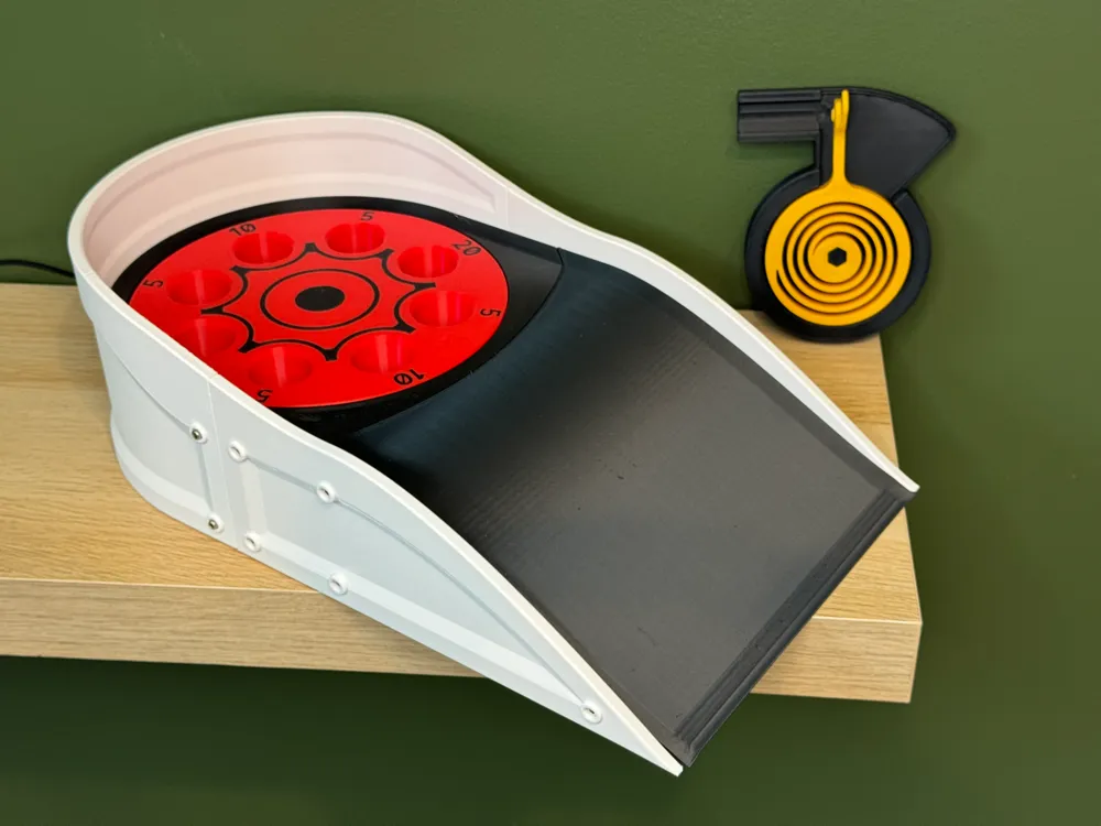 Spin Shot! Fun Target Game for Game Night by ozarkexpeditions - MakerWorld