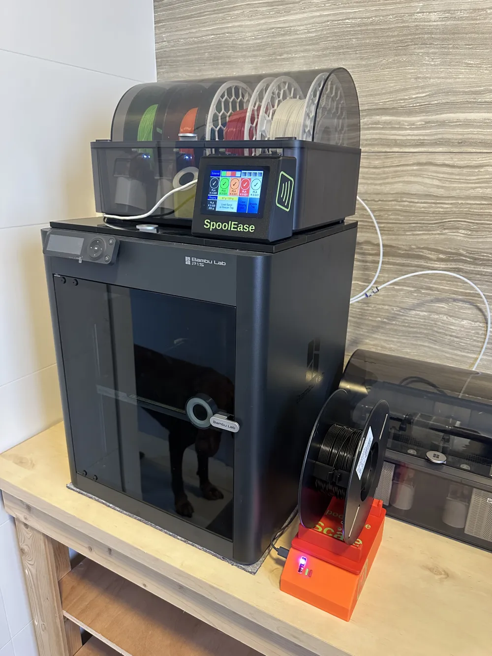 SpoolEase Scale - Easy Filament Weight Tracking by yanshay MakerWorld ...