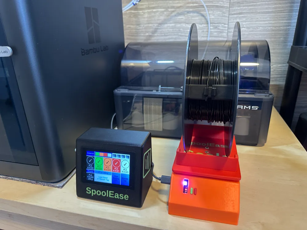 SpoolEase Scale - Easy Filament Weight Tracking by yanshay MakerWorld ...