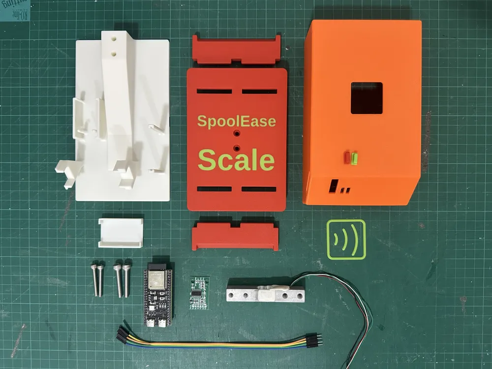 SpoolEase Scale - NFC RFID Filament Weight Scale - Free 3D Print Model - MakerWorld